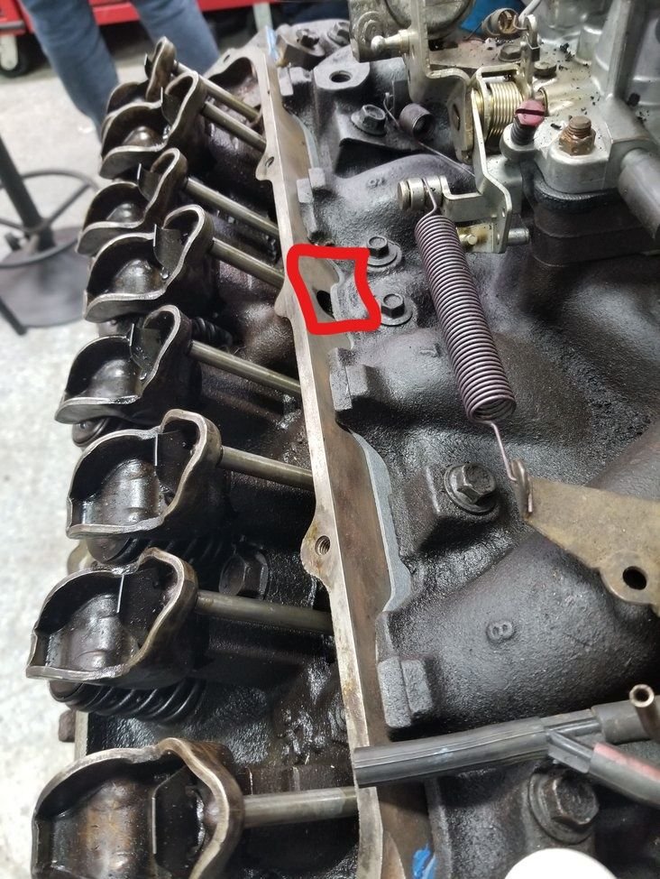 Mystery port on 351M head - Ford Truck Enthusiasts Forums