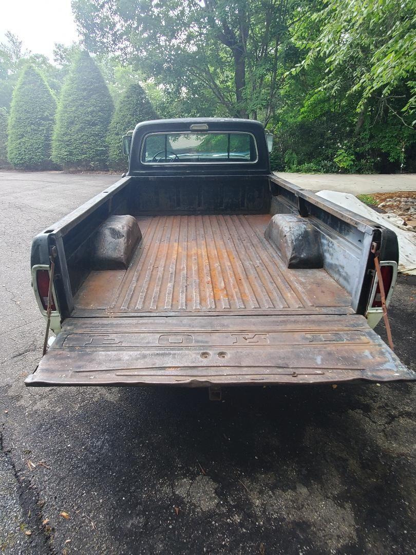 Solid '68 F100 Ranger ready to clearcoat patina or start classic restoration - Ford Truck ...