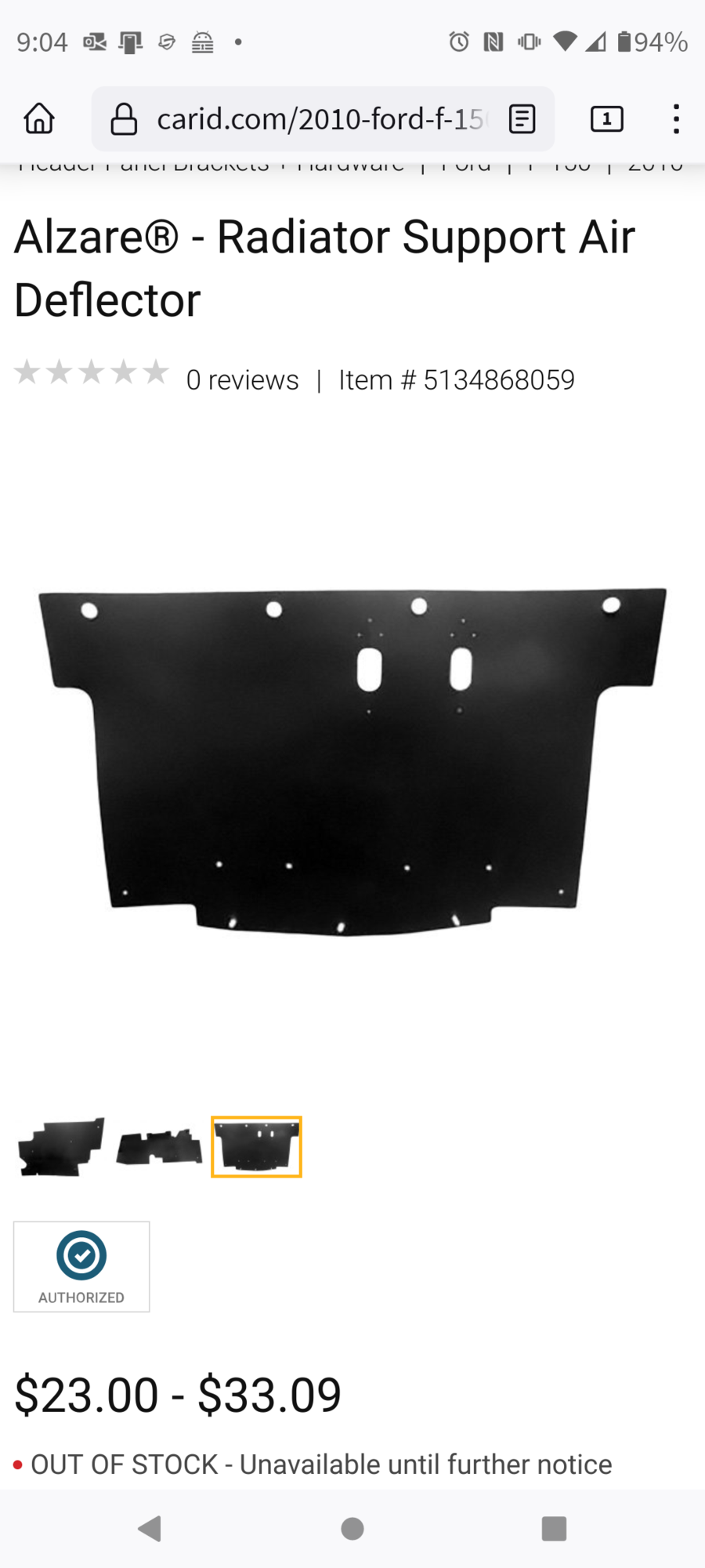 Radiator support air deflectors - Ford Truck Enthusiasts Forums