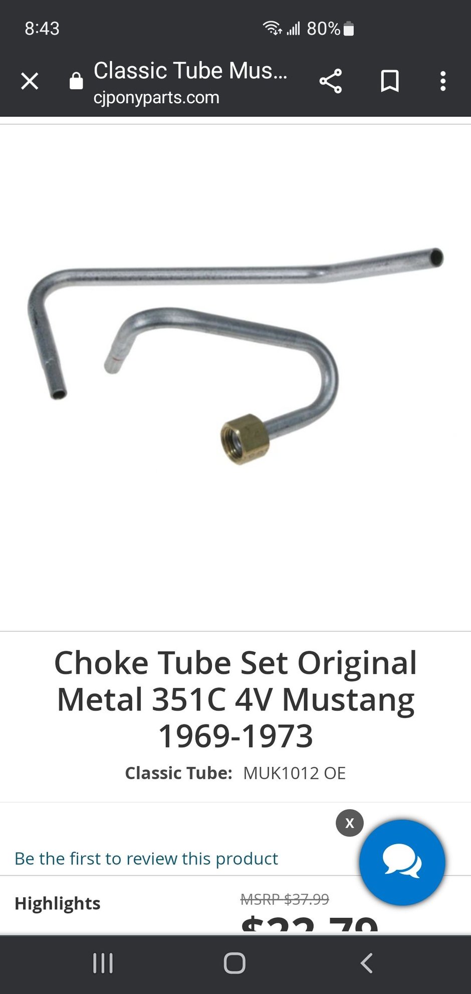 351 m choke stove - Ford Truck Enthusiasts Forums