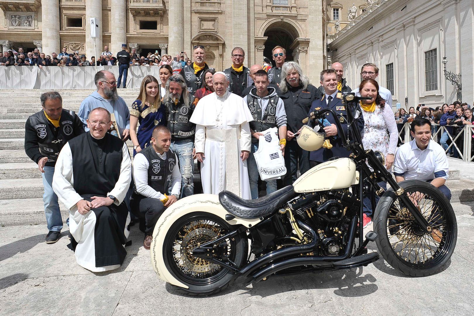 You can own the ‘POPE BIKE’ - Harley Davidson Forums
