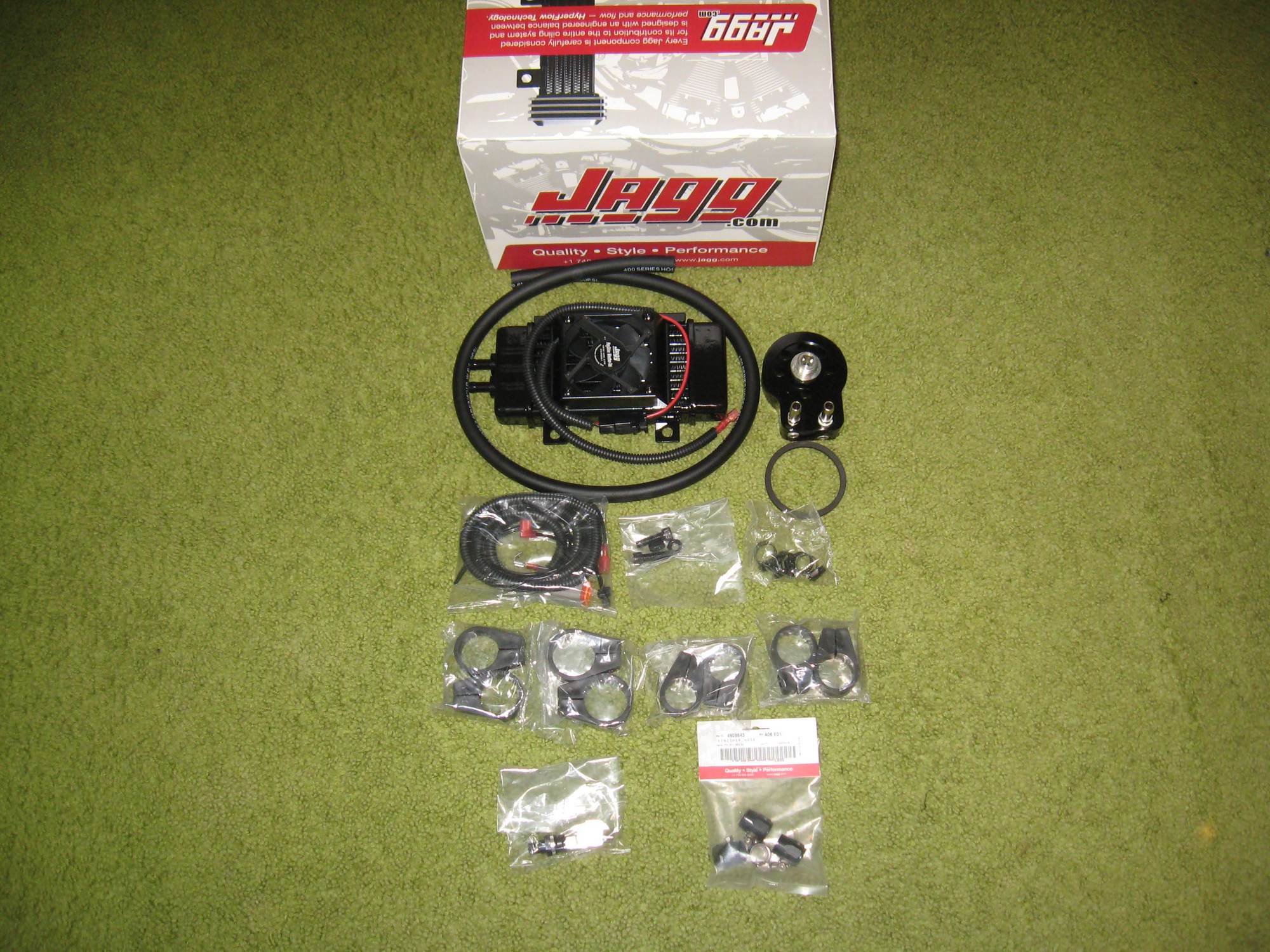 FOR SALE:new Jagg oil cooler - Harley Davidson Forums