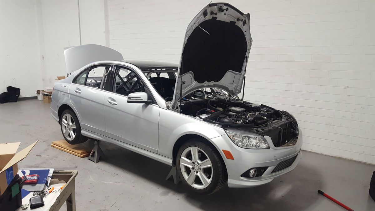 We're Building a W204 C300 Race Car! | Mercedes-Benz Forum