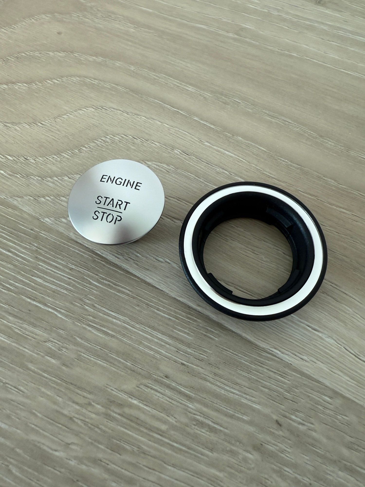 OEM Push Start Button & Trim Surround for Keyless Entry - W212 & Other ...