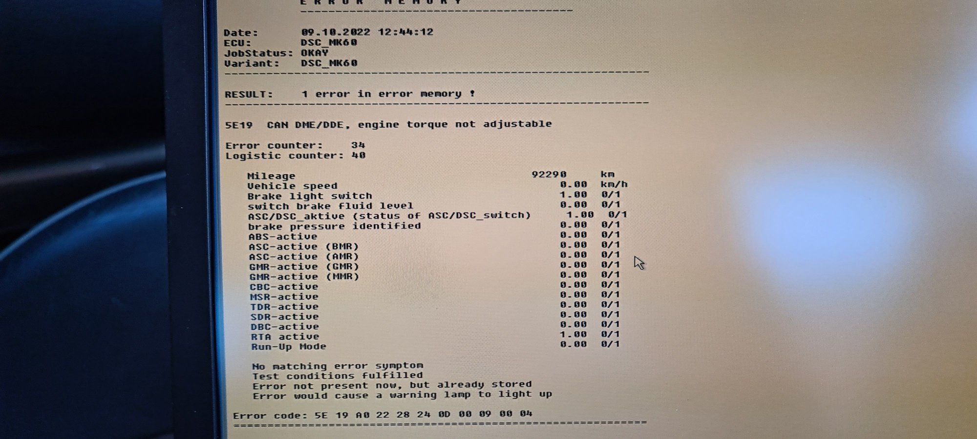 ABS and Engine Management light issue? | MINI Cooper Forum