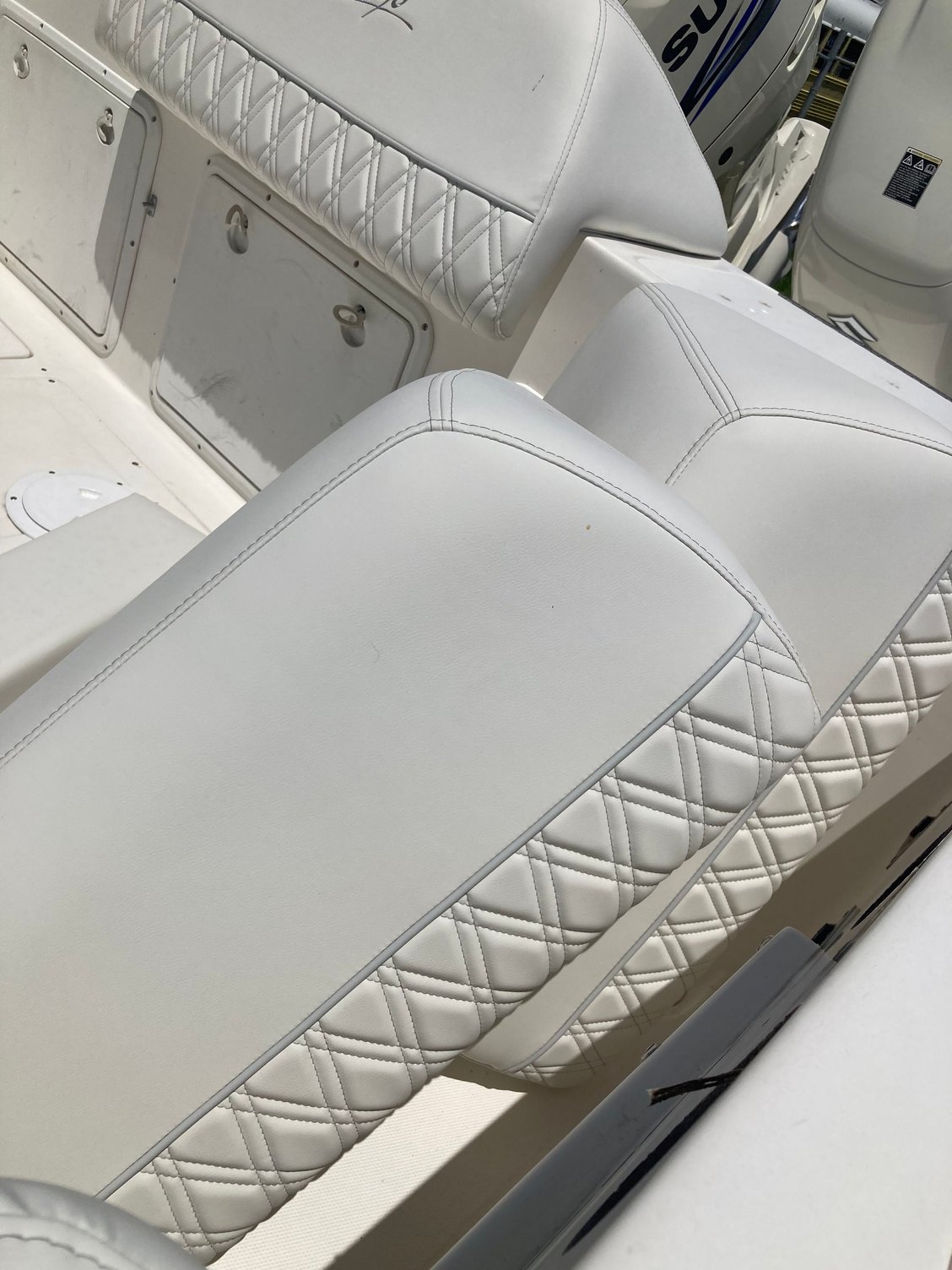 Guys with diamond pleating on their seats, how is it holding up ...