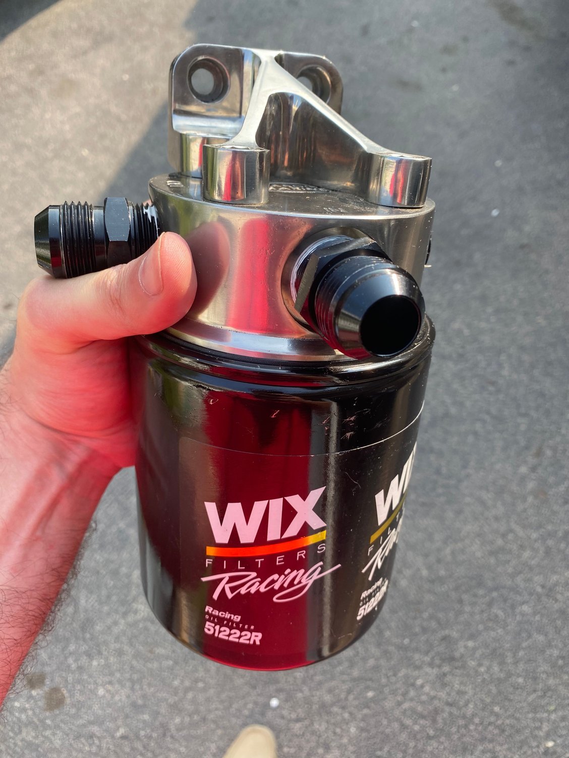 HP6 remote oil filter head - Offshoreonly.com