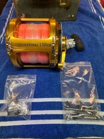 FS: (2) Gold Penn 130 VIS - Offshoreonly.com