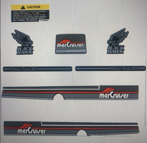 Blackhawk decal kit - Offshoreonly.com
