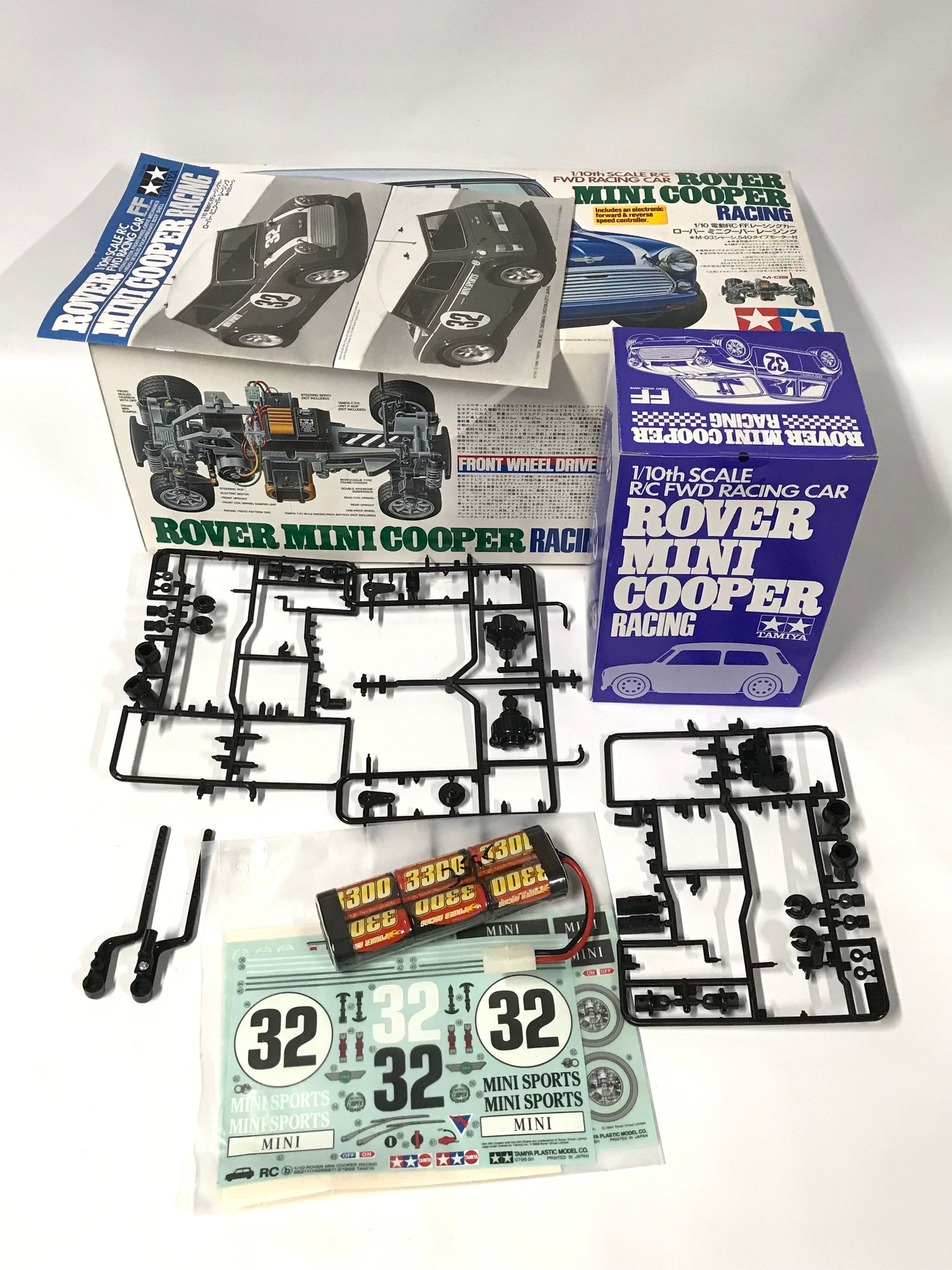 1998 Tamiya Rover Mini Cooper New Built Kit w/Hop Up Options - R/C Tech ...