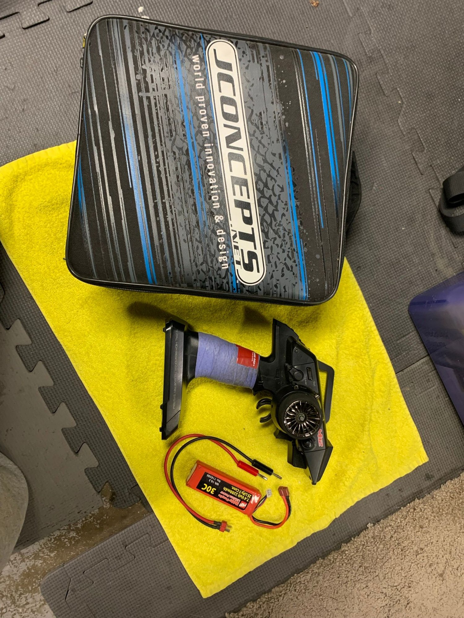 Airtronics Sanwa M12 Transmitter w/ JConcepts case - R/C Tech Forums