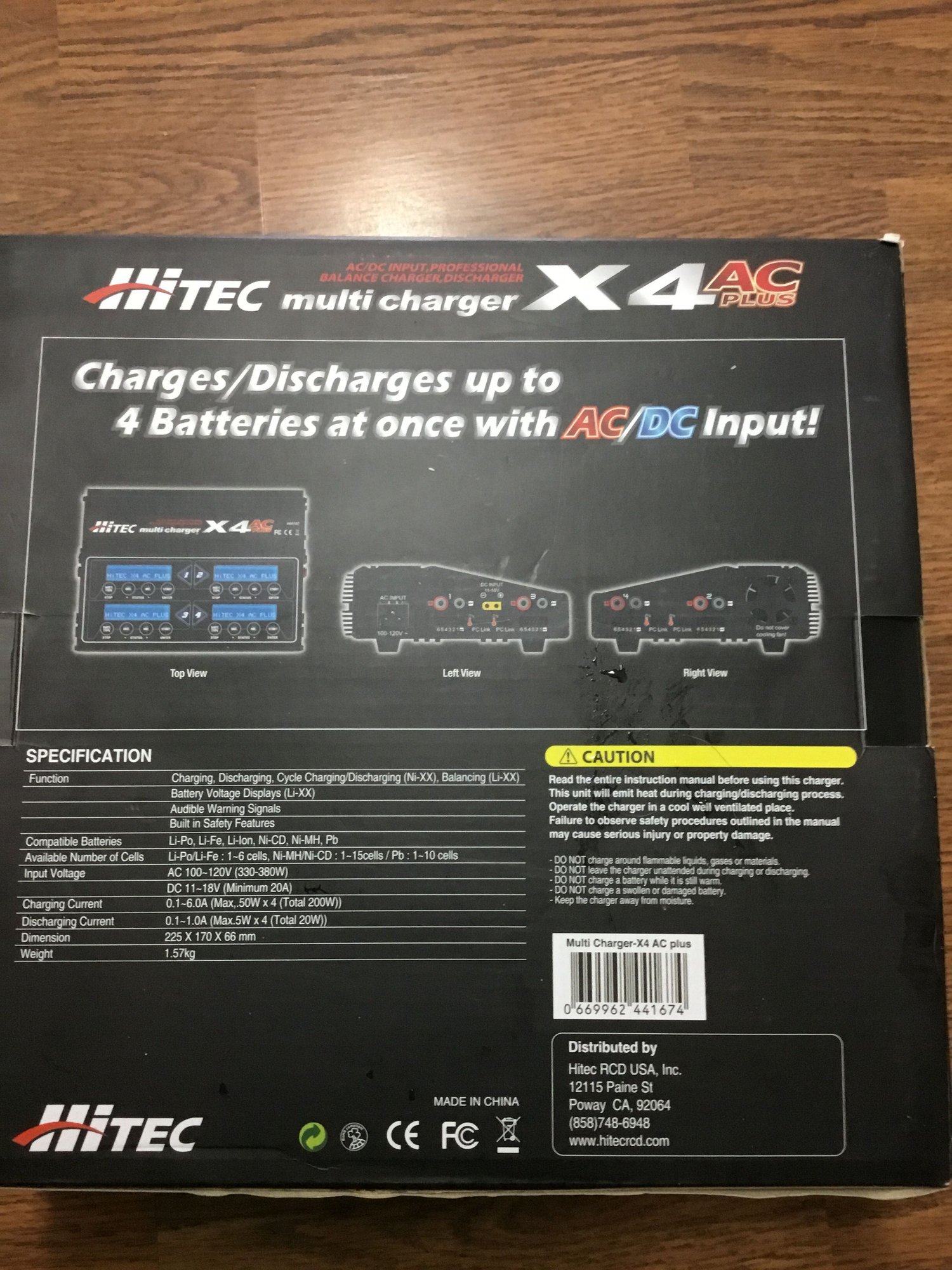 Hitec X4 multi charger, Canada shipping only - R/C Tech Forums