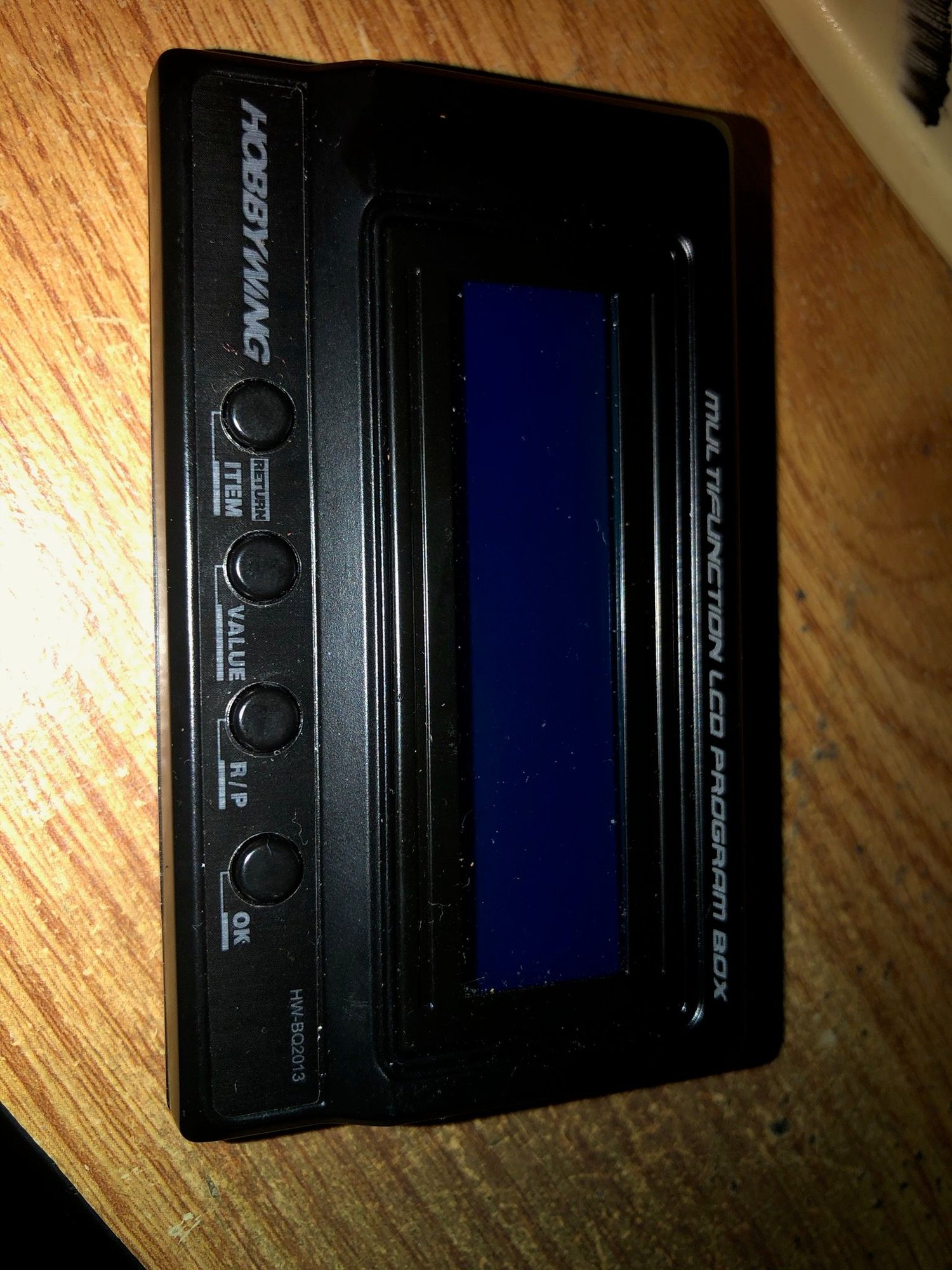 Hobbywing Multifunction LCD Program Box - R/C Tech Forums