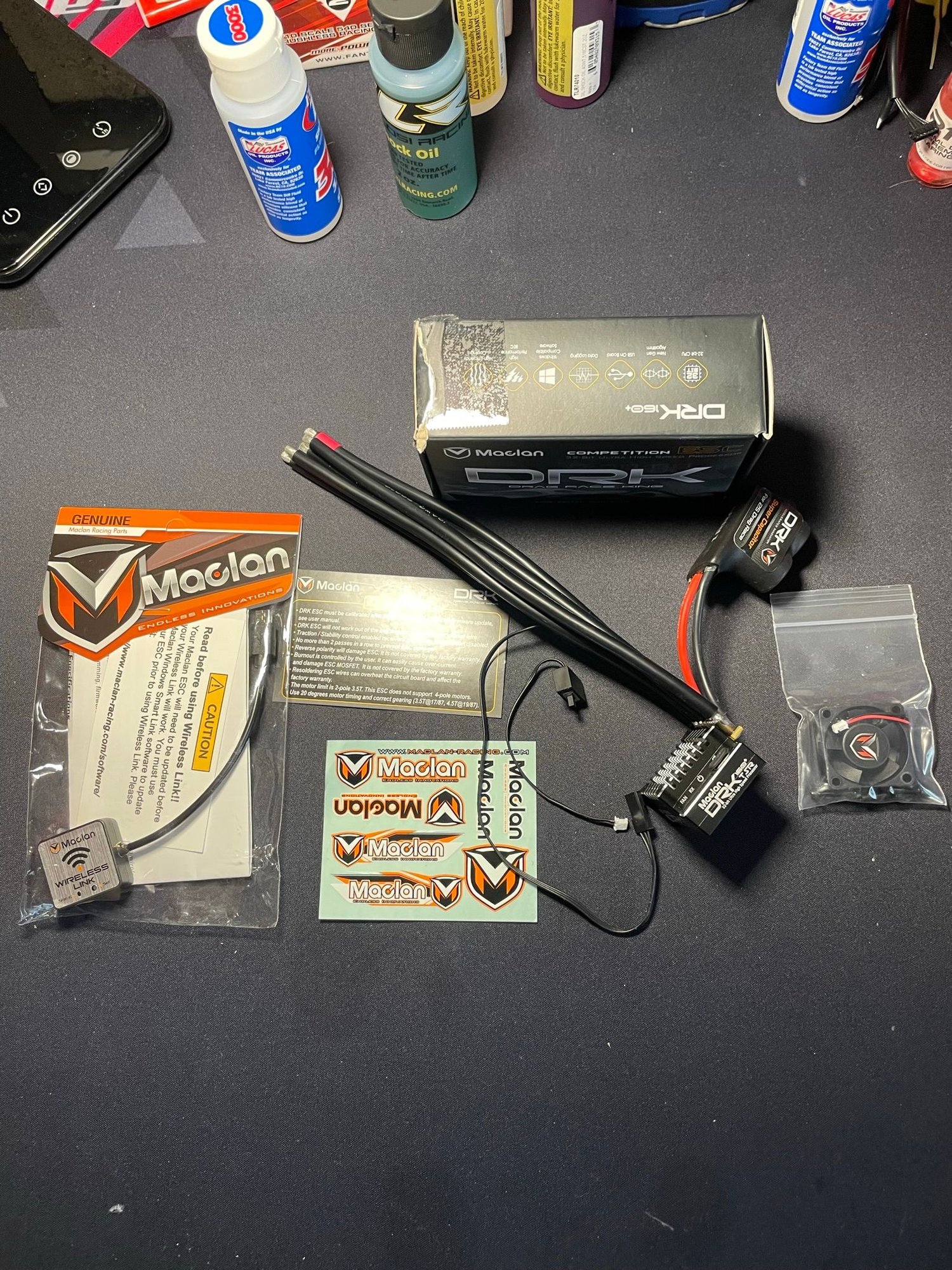 Maclan DRK 160+ TSR Edition Drag Race ESC + Maclan ESC Wireless Link - R/C Tech Forums