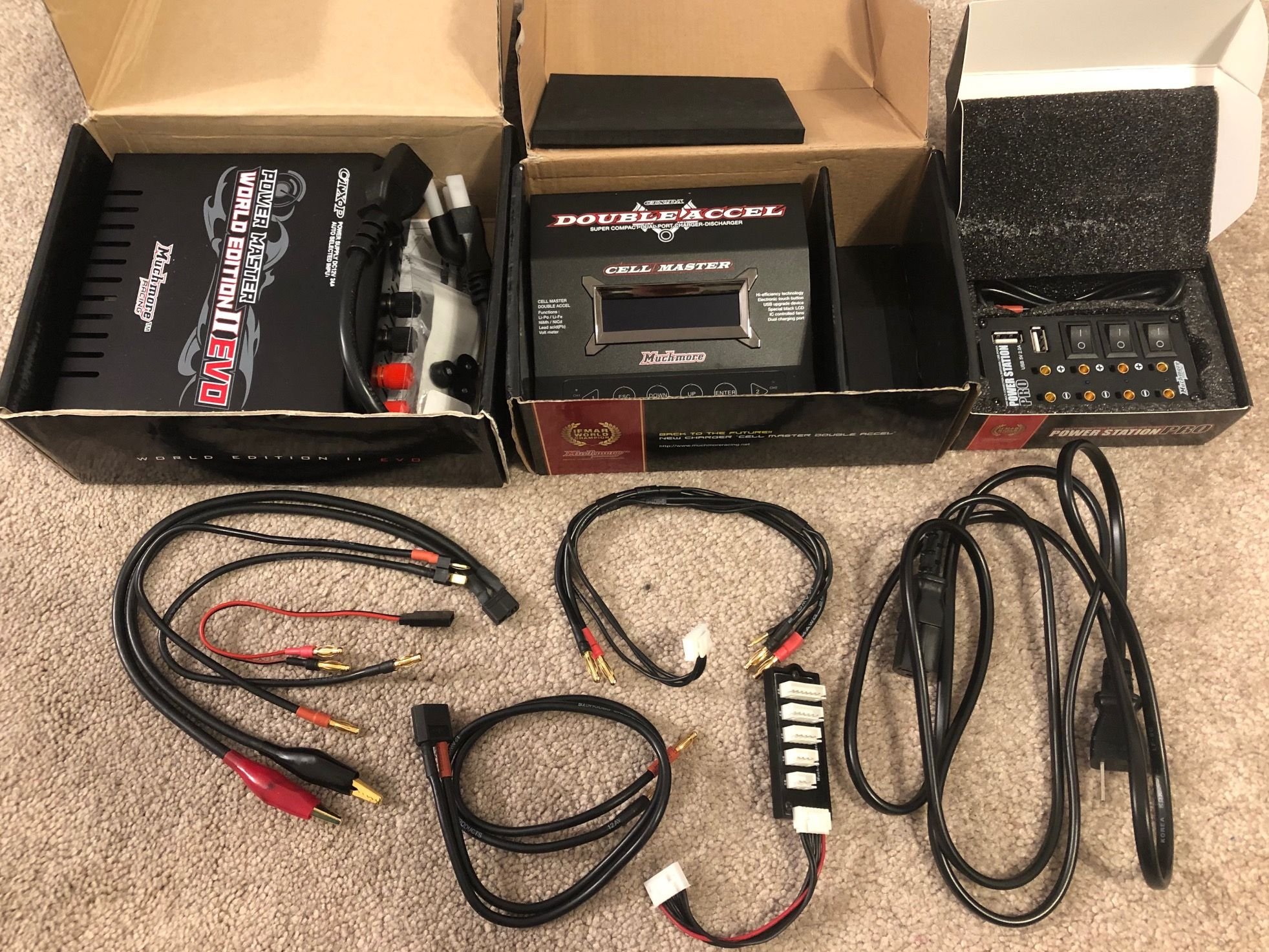 Muchmore Double Accel-MMR Power Supply II-MMR Power Station Pro - R/C ...