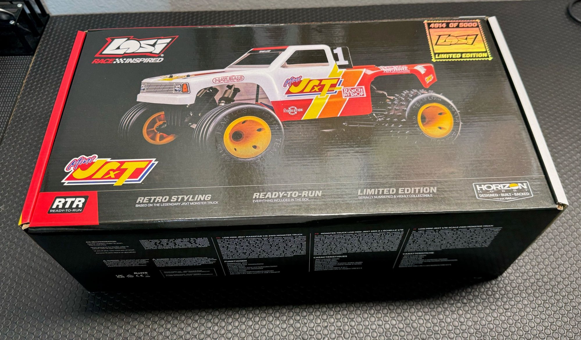 2 New Losi 1/16 Mini JRXT Brushed 2WD Limited Edition Monster Truck RTR ...
