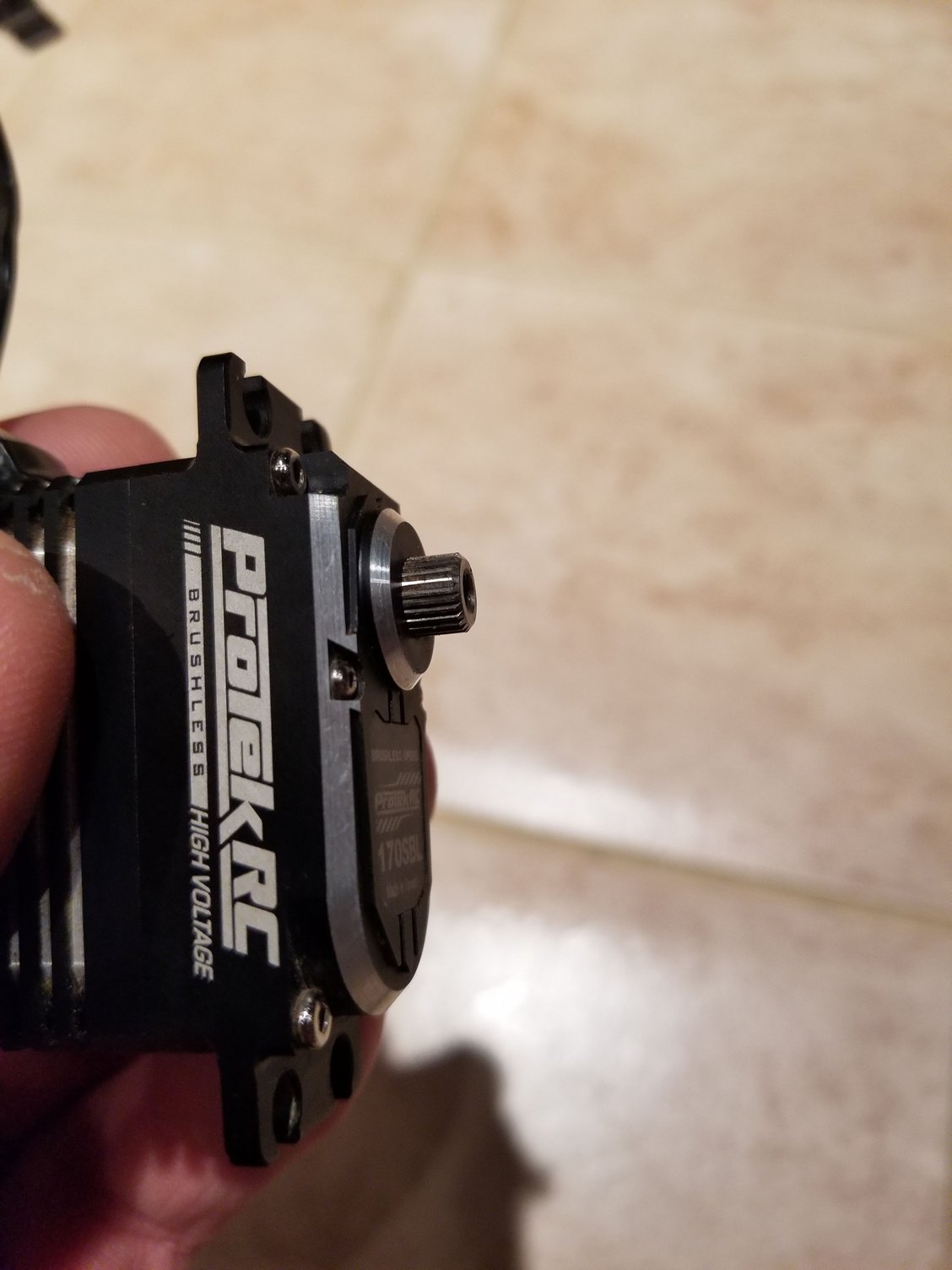 ProTek RC 170SBL Black Label High Speed Brushless Servo #2 - R/C Tech Forums