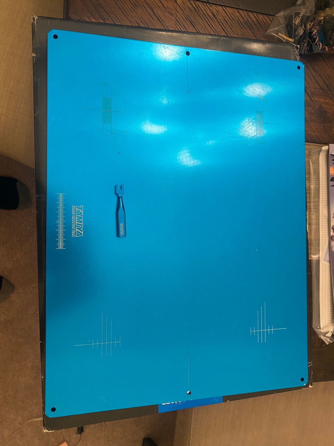 FS: TRF Settings Board (Blue) 320mm x 420mm x 2.5mm - R/C Tech Forums