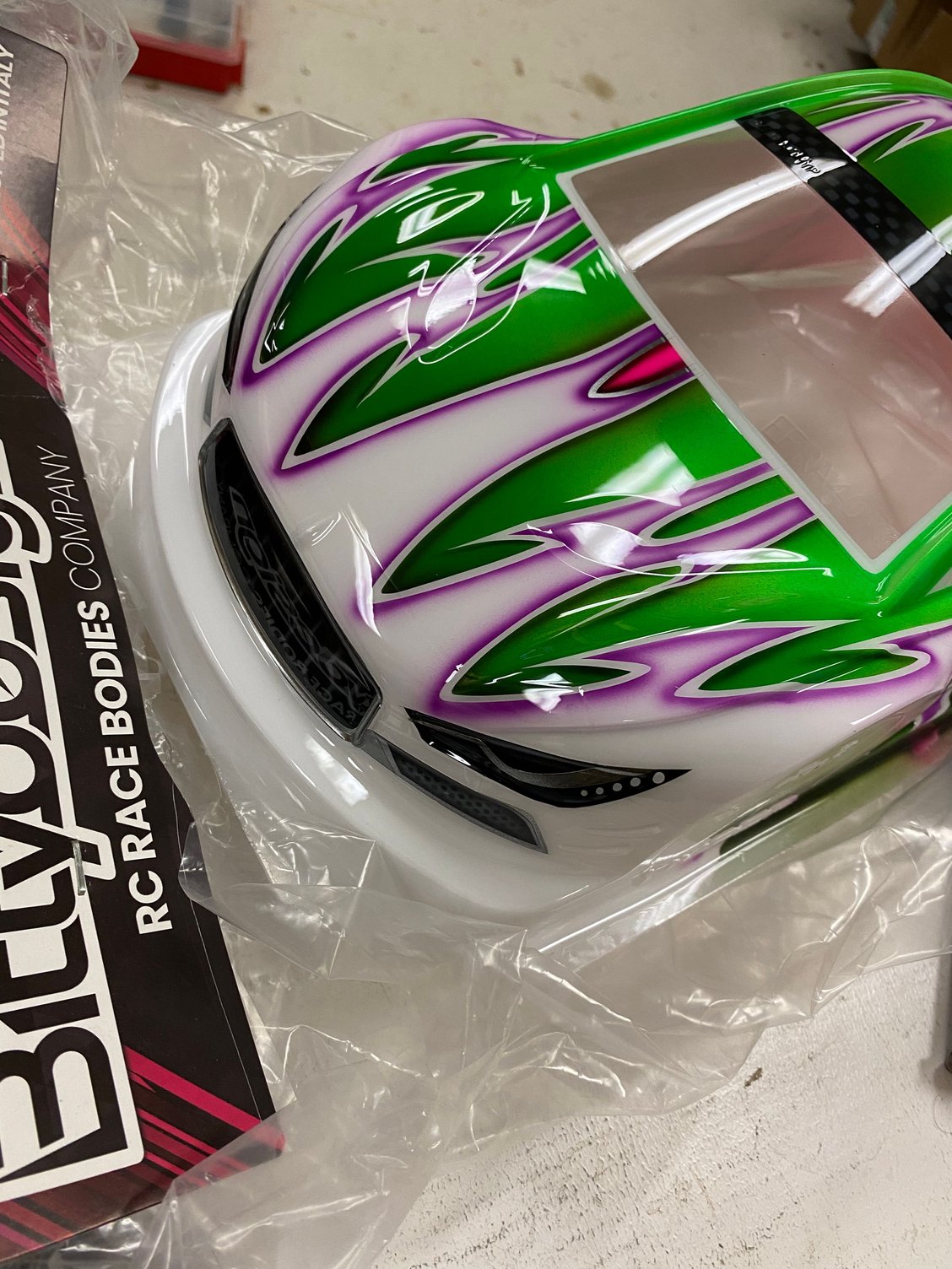 Custom painted TC body - R/C Tech Forums