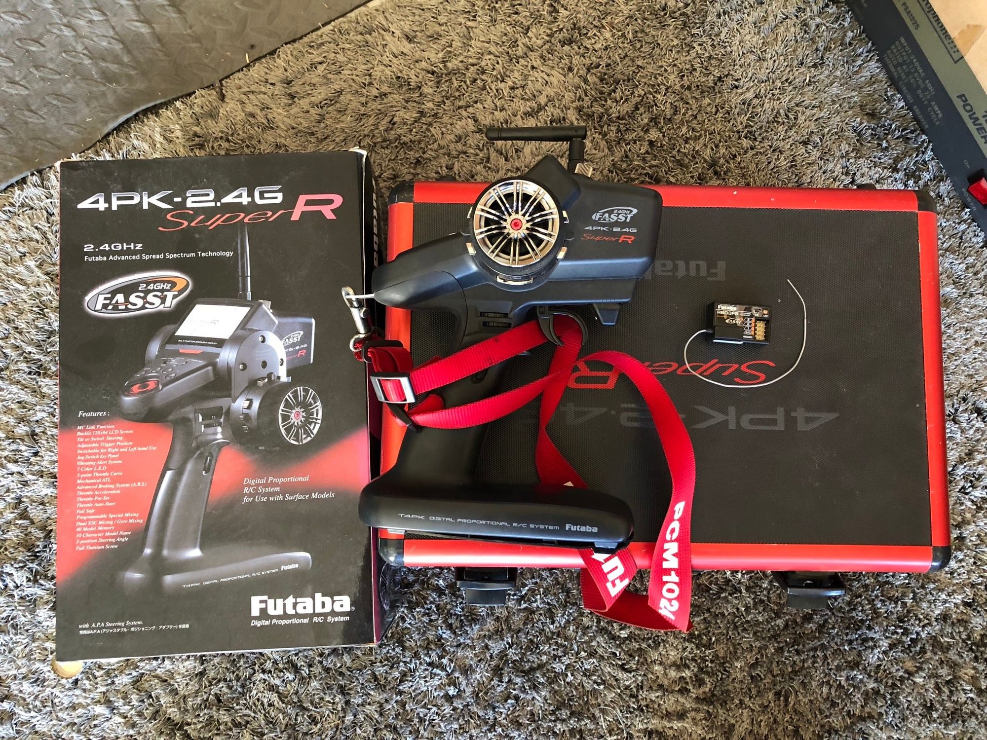 FUTABA 4PK Super-R w/ Reciever, Hard Case and Lipo - R/C Tech Forums