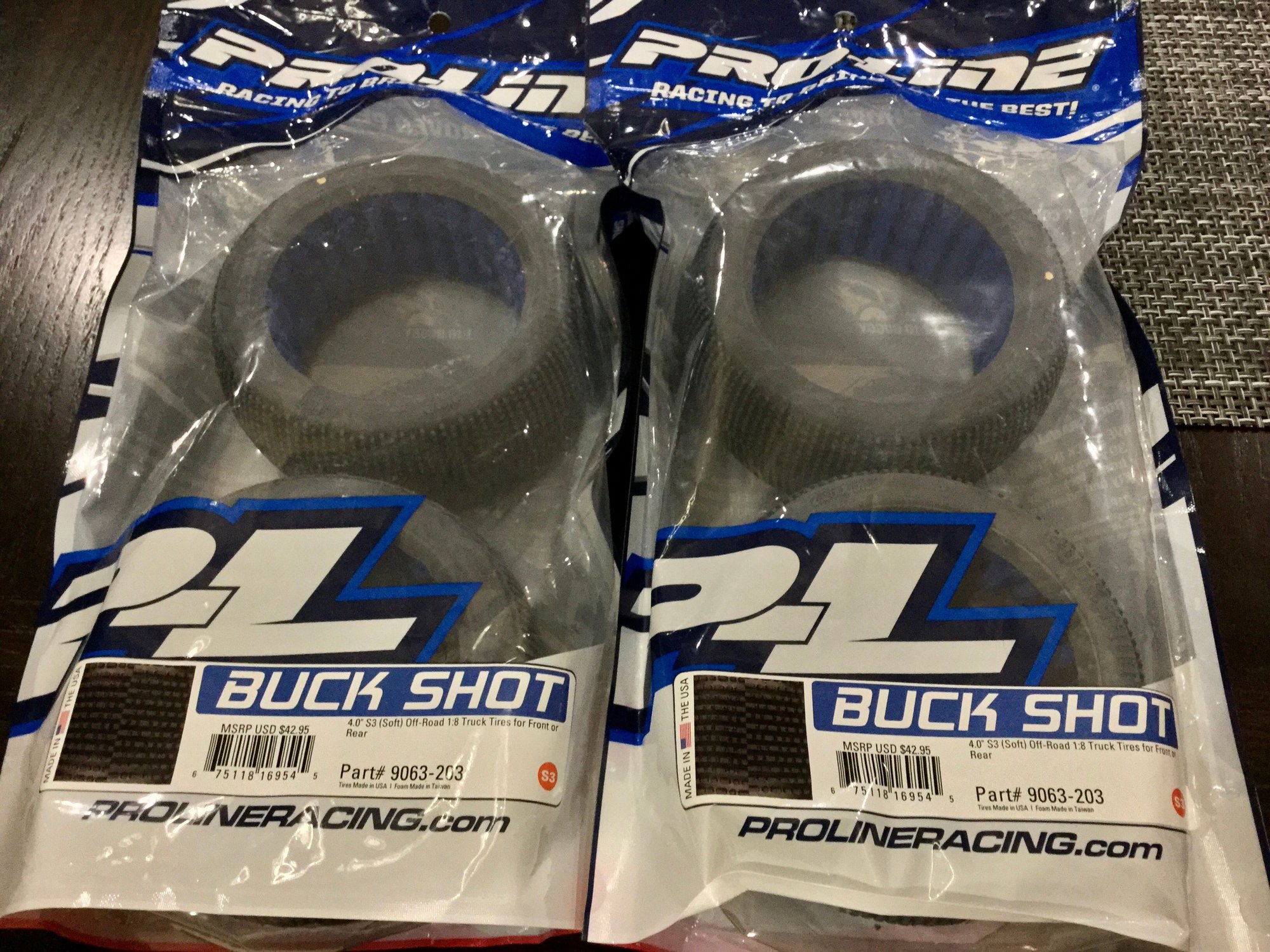Proline Truggy Buck Shot and Duratrax X cons tires - R/C Tech Forums