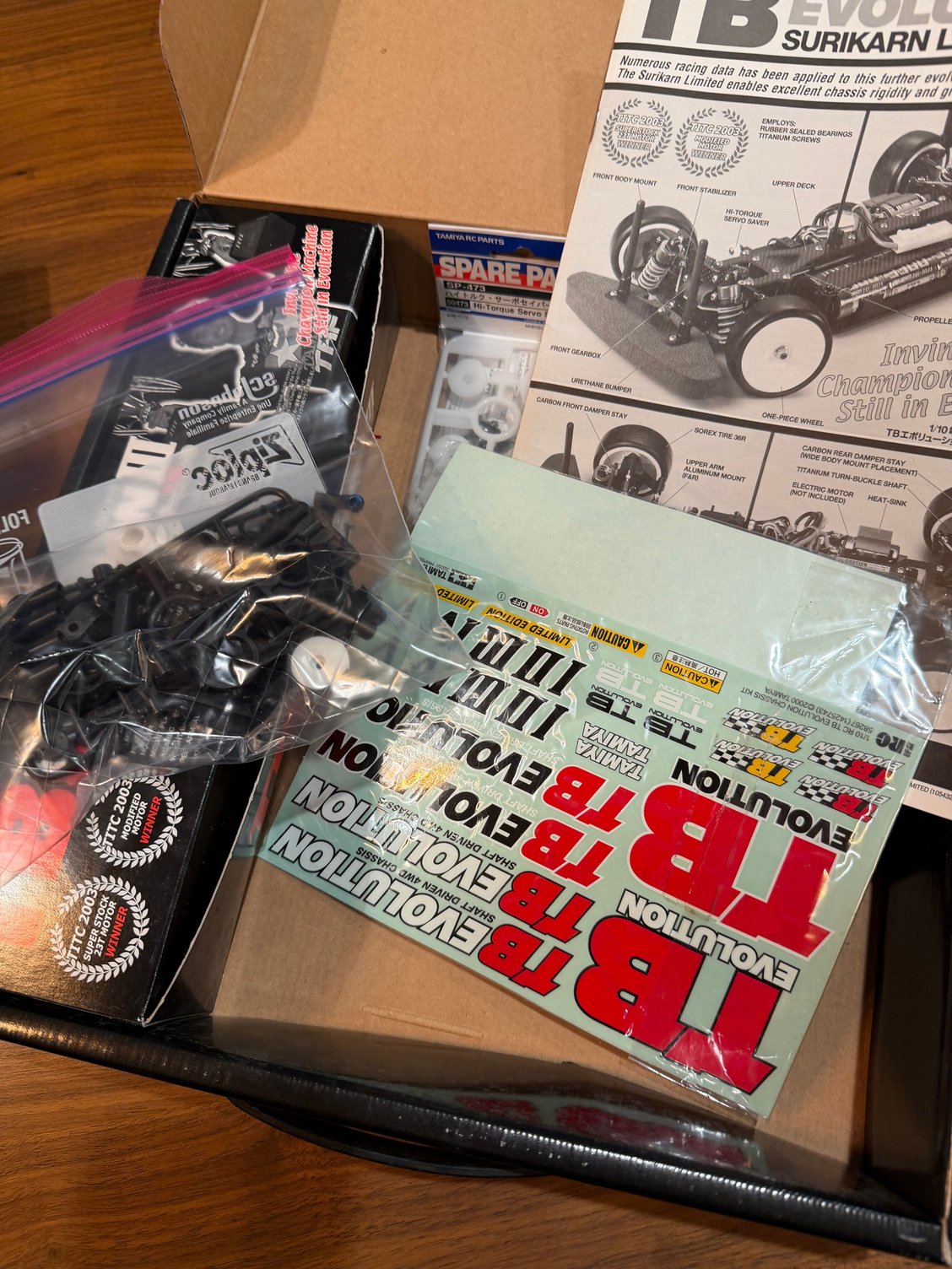 Tamiya TB Evolution 3 Surikarn Limited Edition - R/C Tech Forums