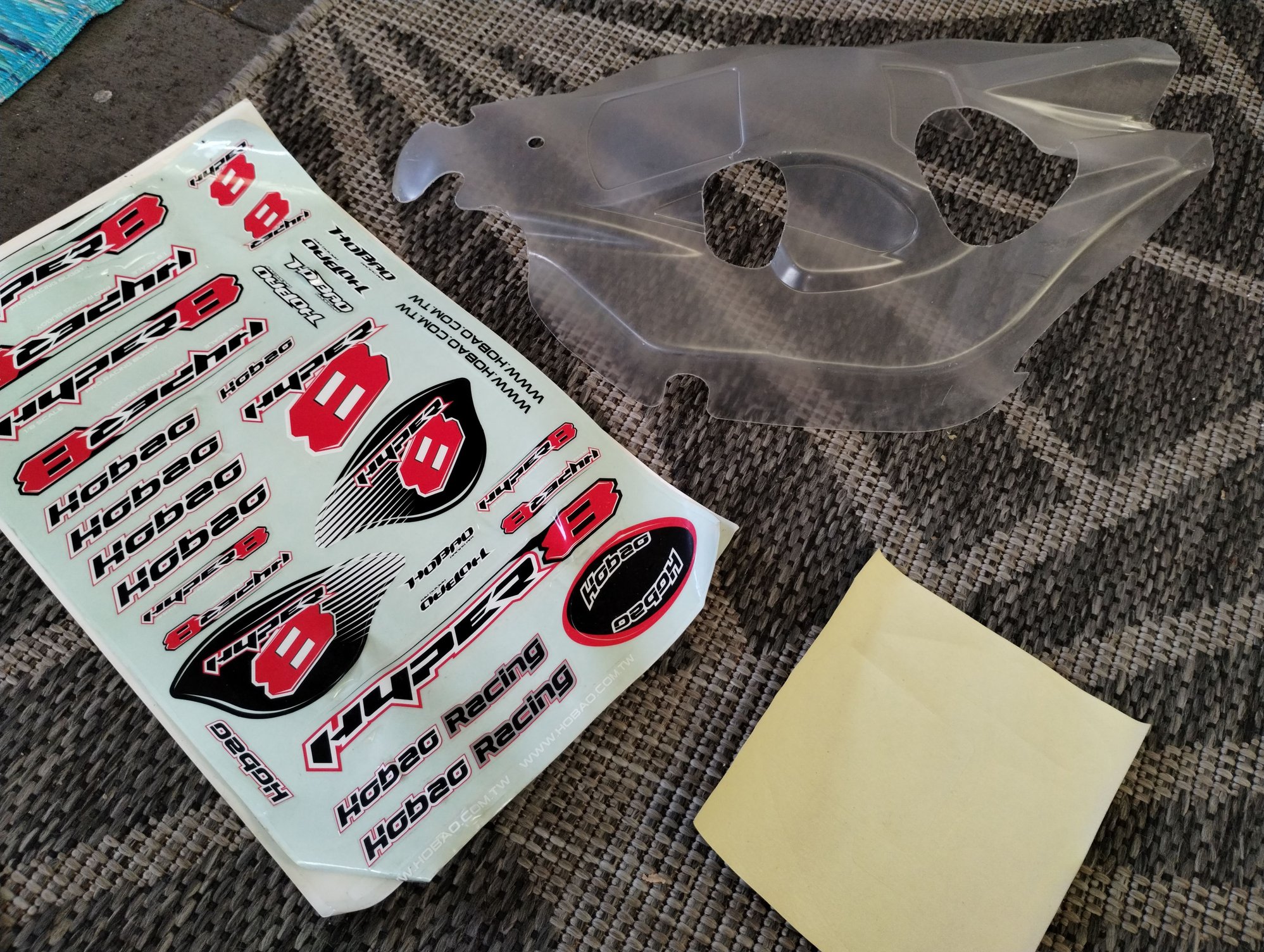 Hyper 8 body shell, new - R/C Tech Forums