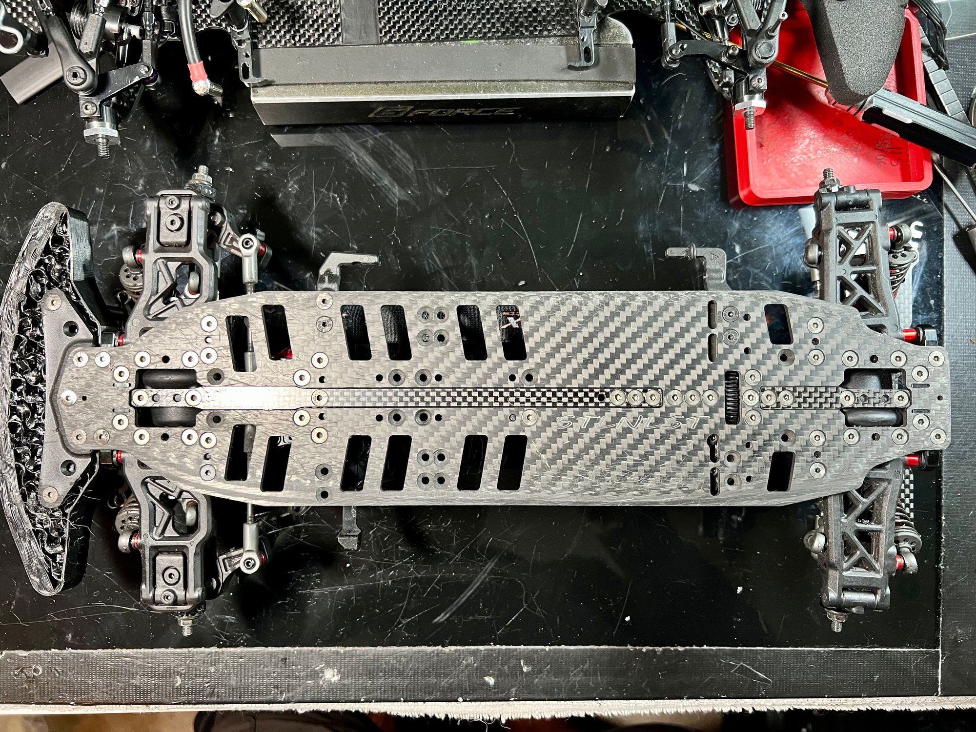 For sale Xpress AT1 with krazedbuilds chassis top deck and spares - R/C ...