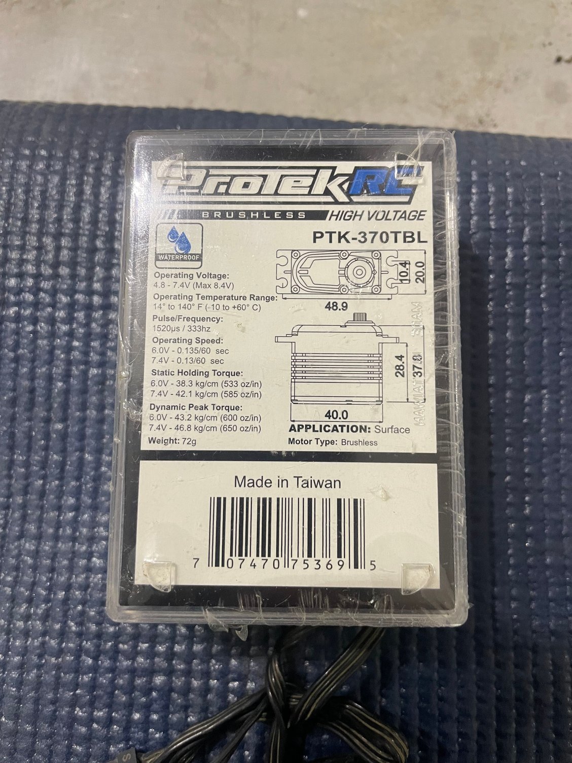 Protek Black Label Servo Lot - R/C Tech Forums