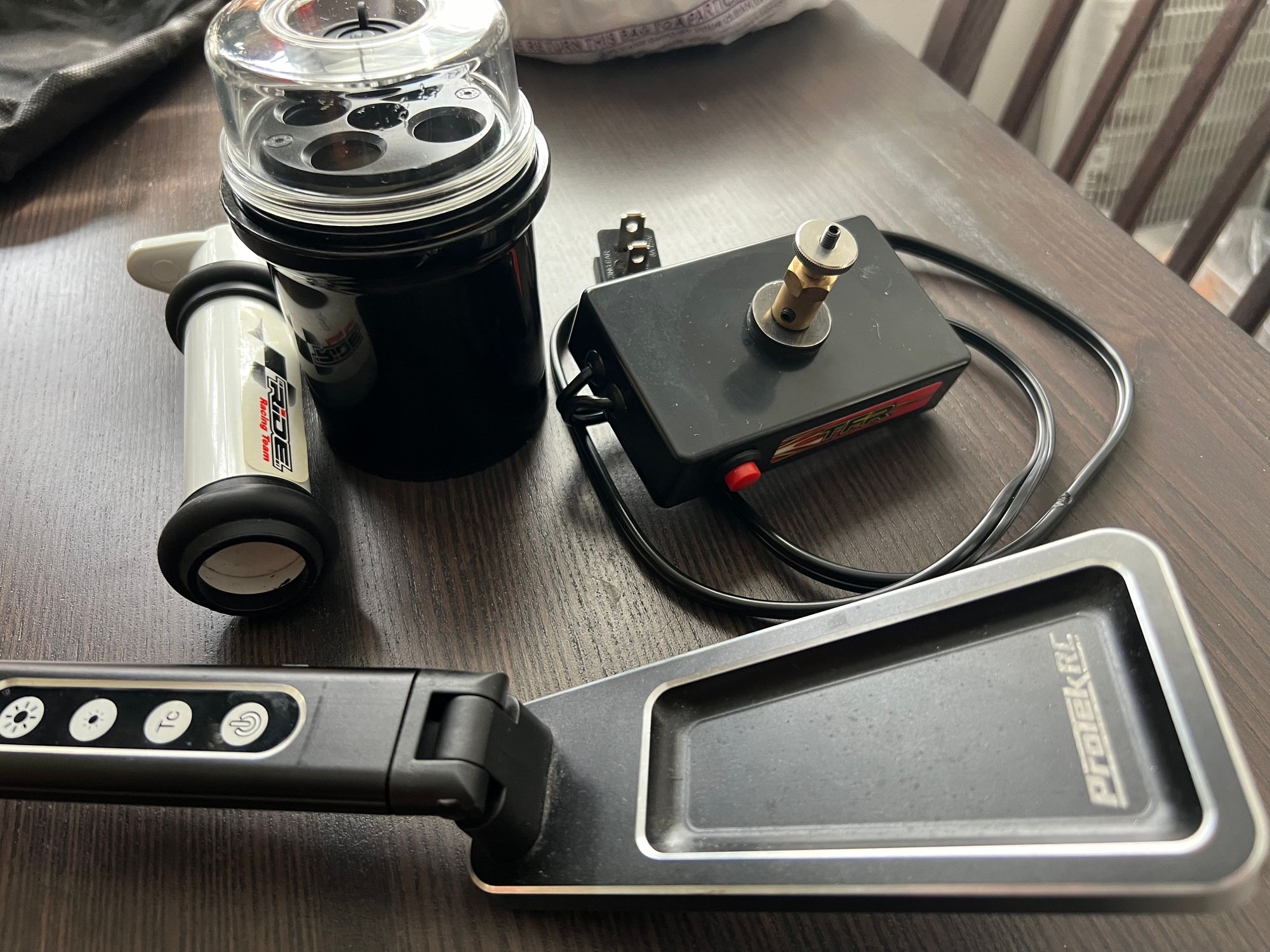 Protek Pit light, Ride Shock pump, Tire Gluing Machine - R/C Tech Forums