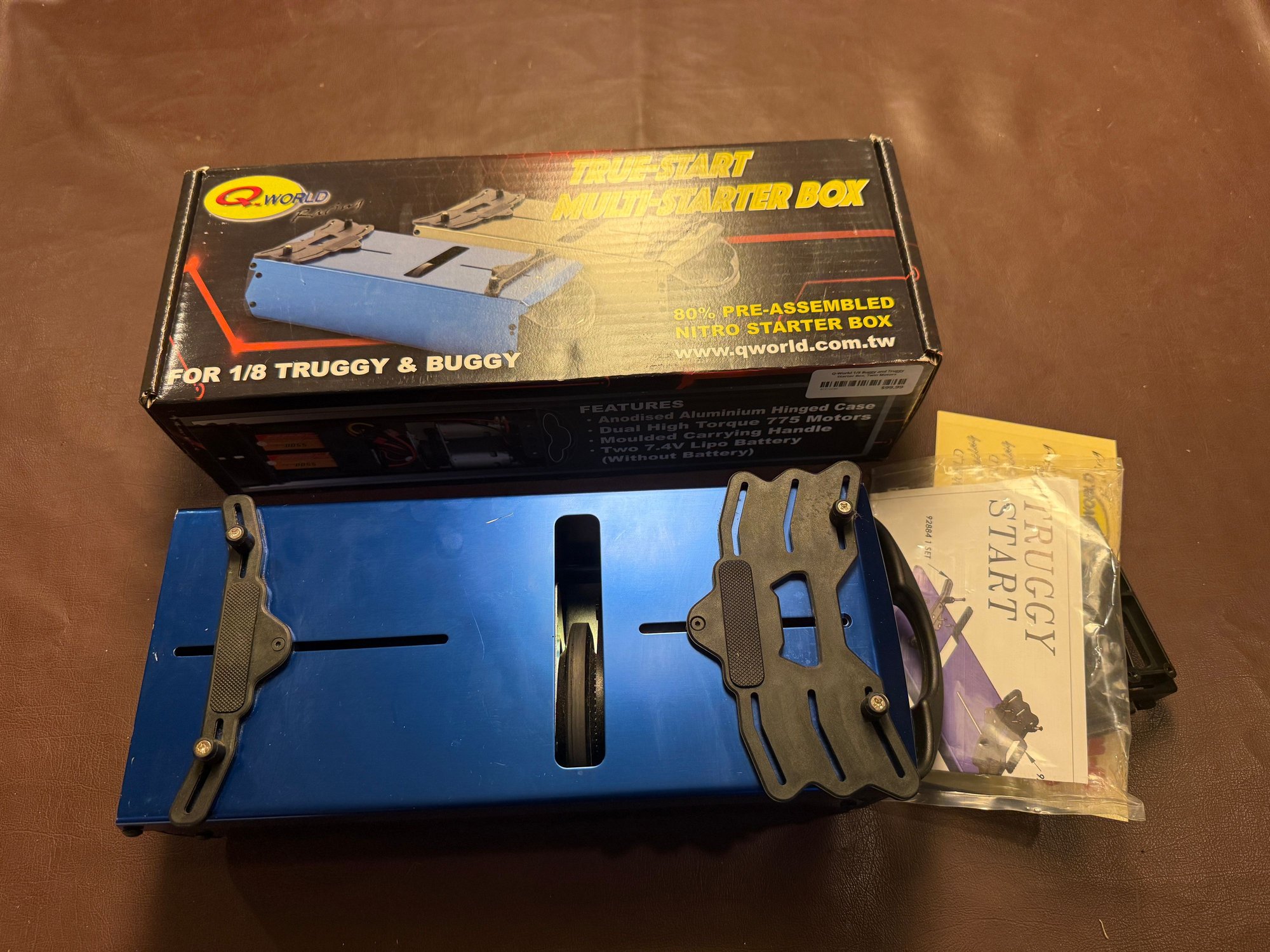 FS: The 1/8th Blue Starter box - 1 race - R/C Tech Forums