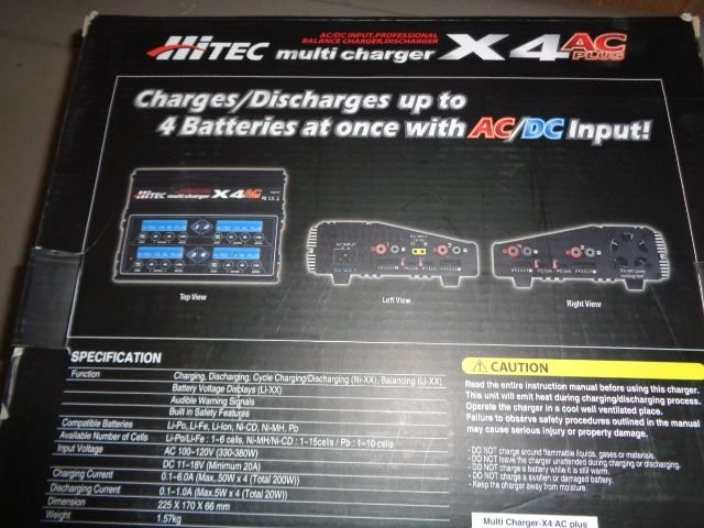 Hitec x4 multi charger - R/C Tech Forums
