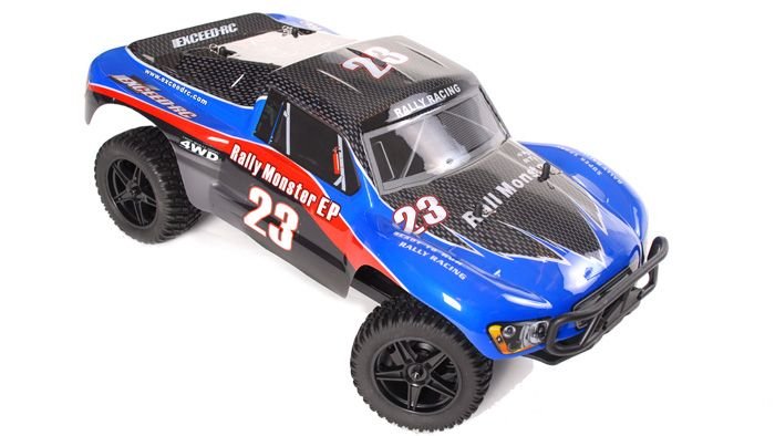 Exceed RC Rally Truck Radio Car 1/10 2.4Ghz Electric Short Course Rally ...