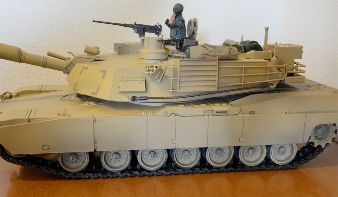 Tamiya Abrams M1A2 Rebuild, Repaint + Working RC Setup. - RCU Forums