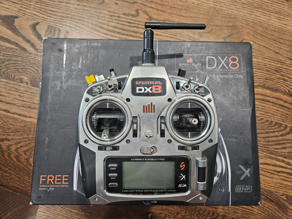 Spektrum DX8 Transmitter - RCU Forums
