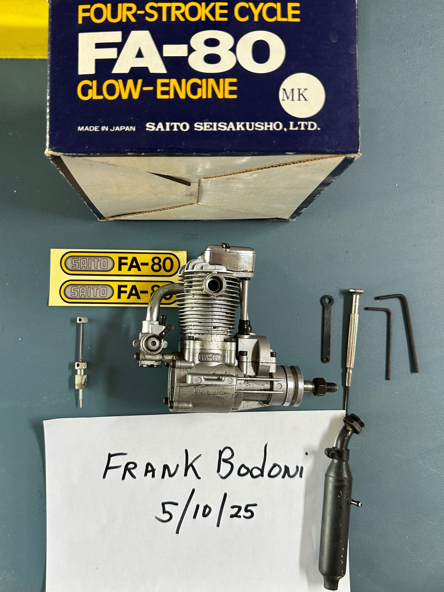 Saito FA80 4 Cycle $125 plus shipping - RCU Forums