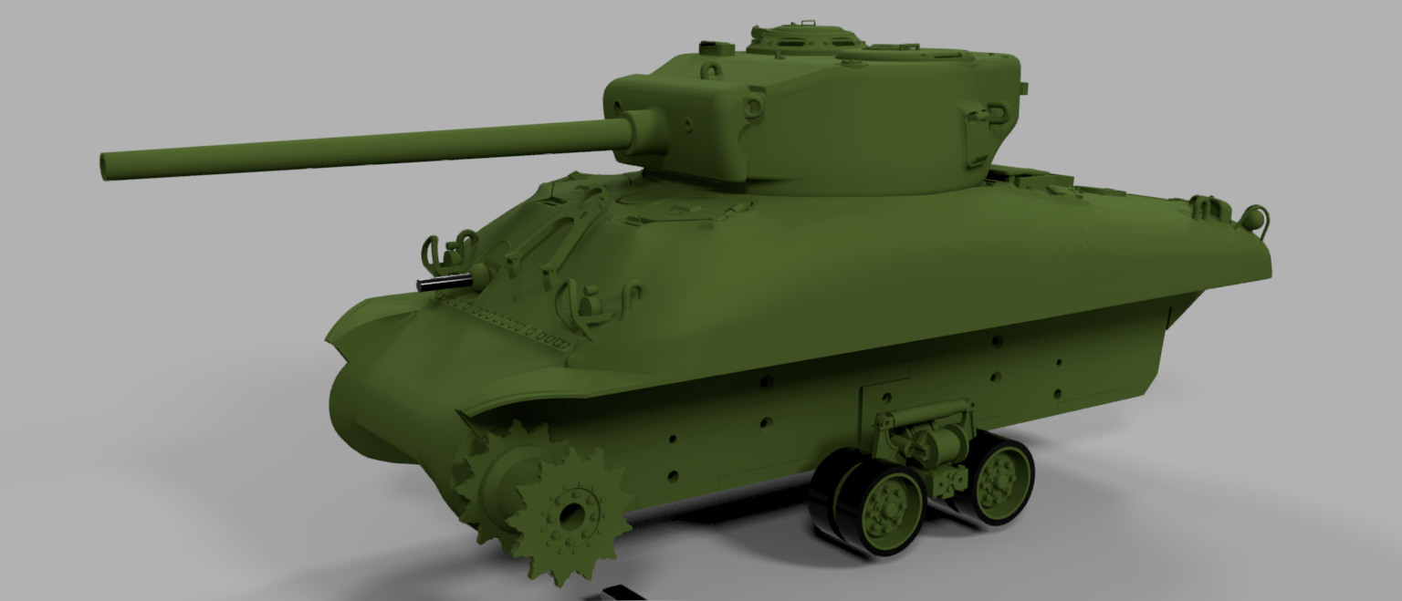 1/16 M4A1E8 Sherman - RCU Forums