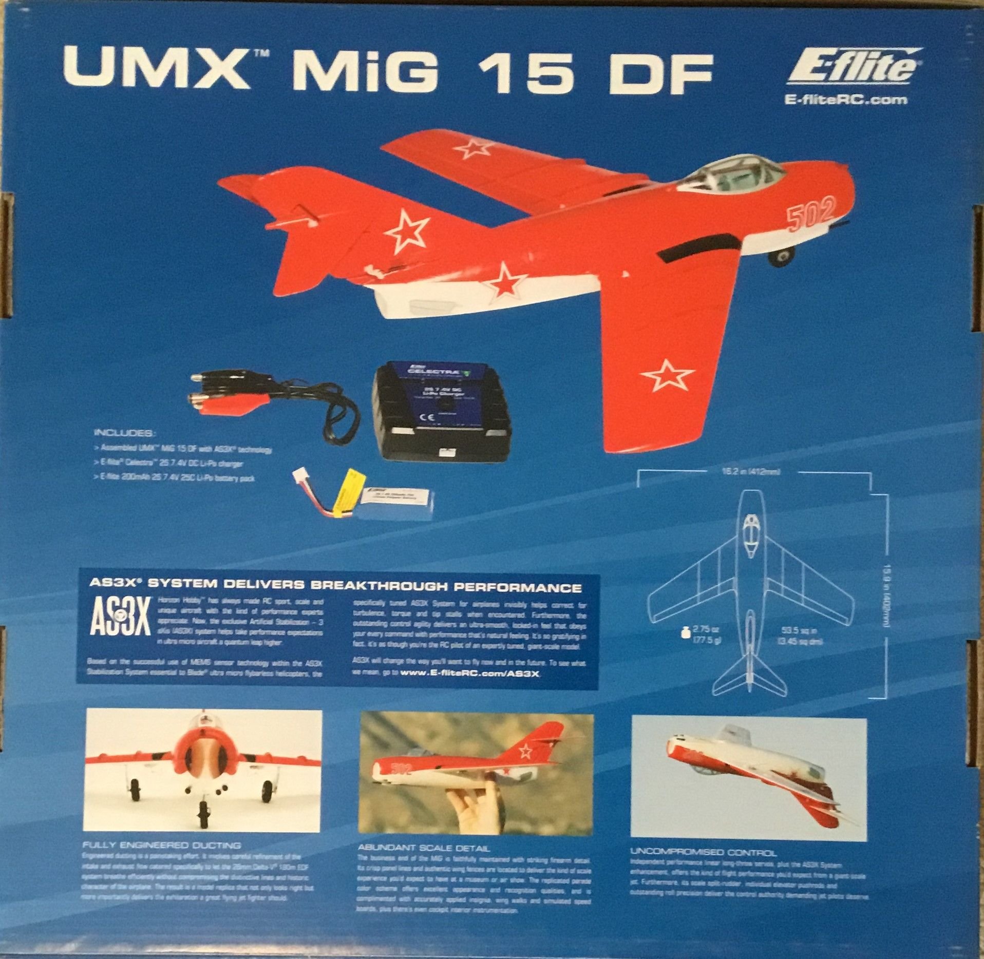 New E-flite UMX MiG 15 DF as3x $200.00 - RCU Forums