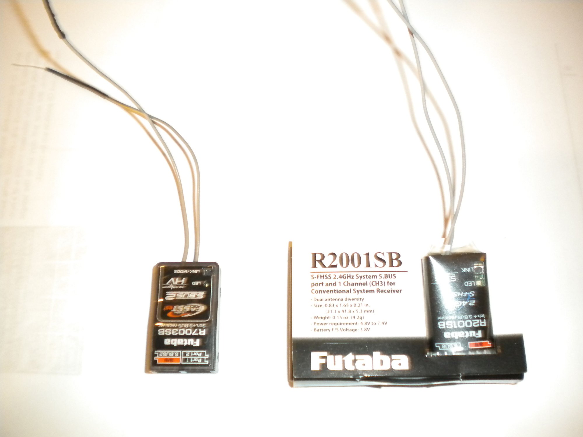 Futaba R7003SB and R2001SB Receivers - RCU Forums