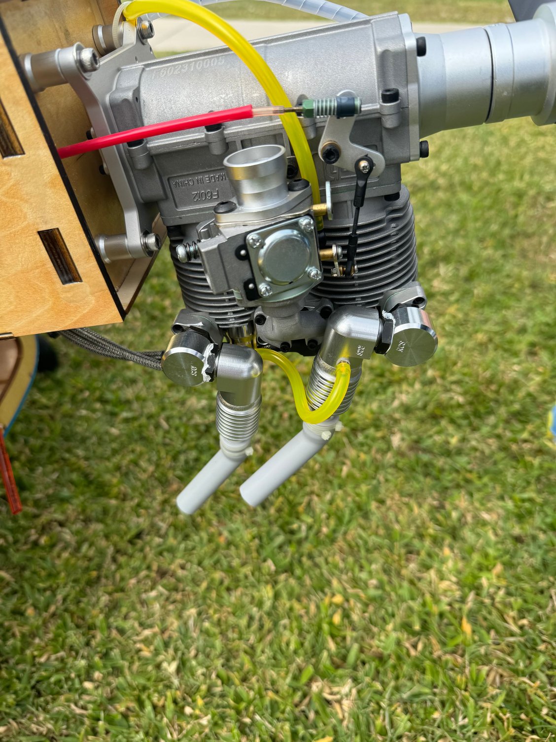 In Cowl Mufflers for Four Stroke Engines - RCU Forums