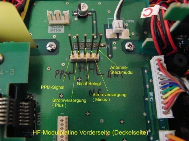 Graupner and Futaba HF modules pinout - RCU Forums