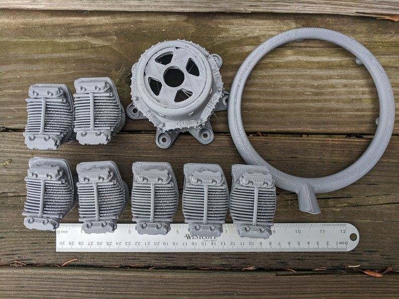 1/5 Continental R670 dummy radial engine - RCU Forums