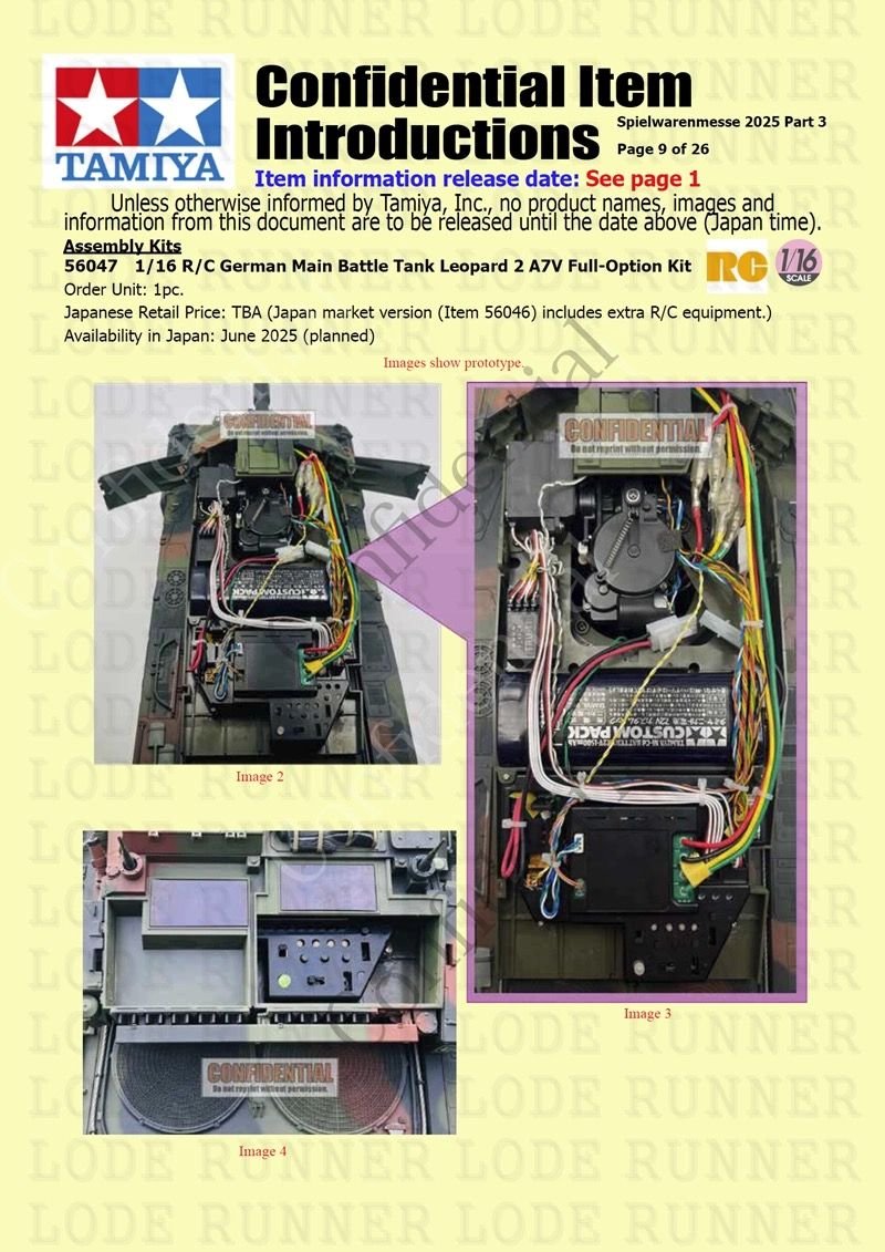 Tamiya 56047 German Main Battle Tank Leopard 2 A7V - RCU Forums