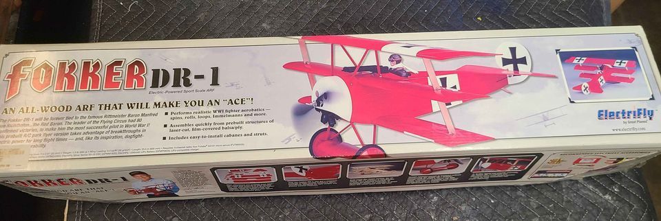 Electrifly Fokker DR-1 ARF - RCU Forums