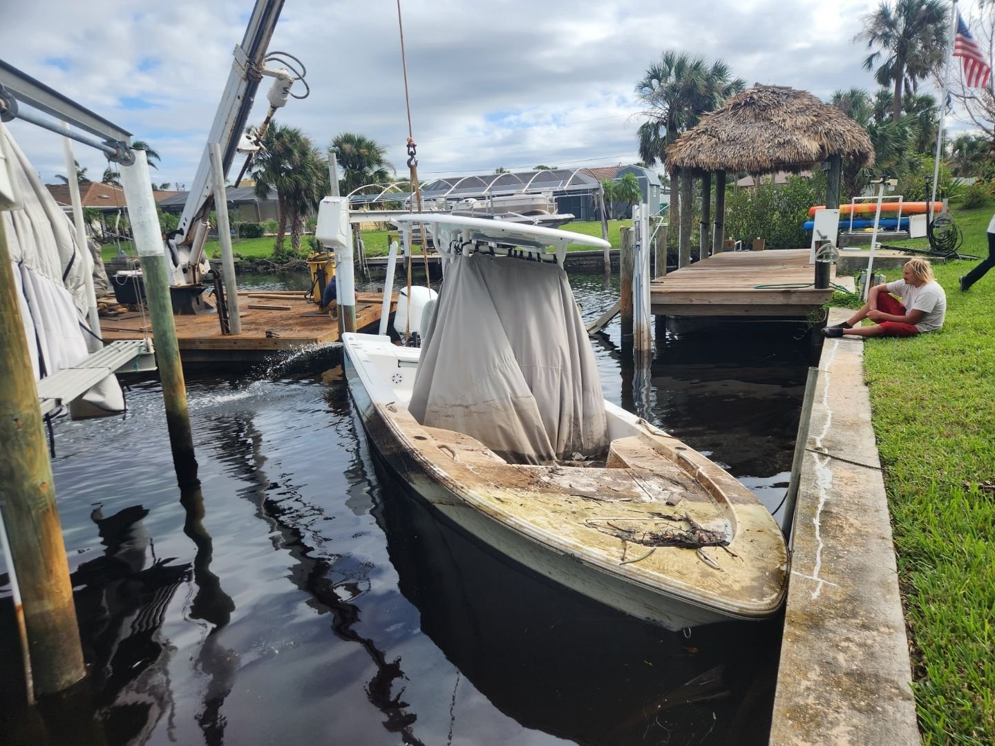 The Hull Truth - Boating and Fishing Forum - Submerged boat