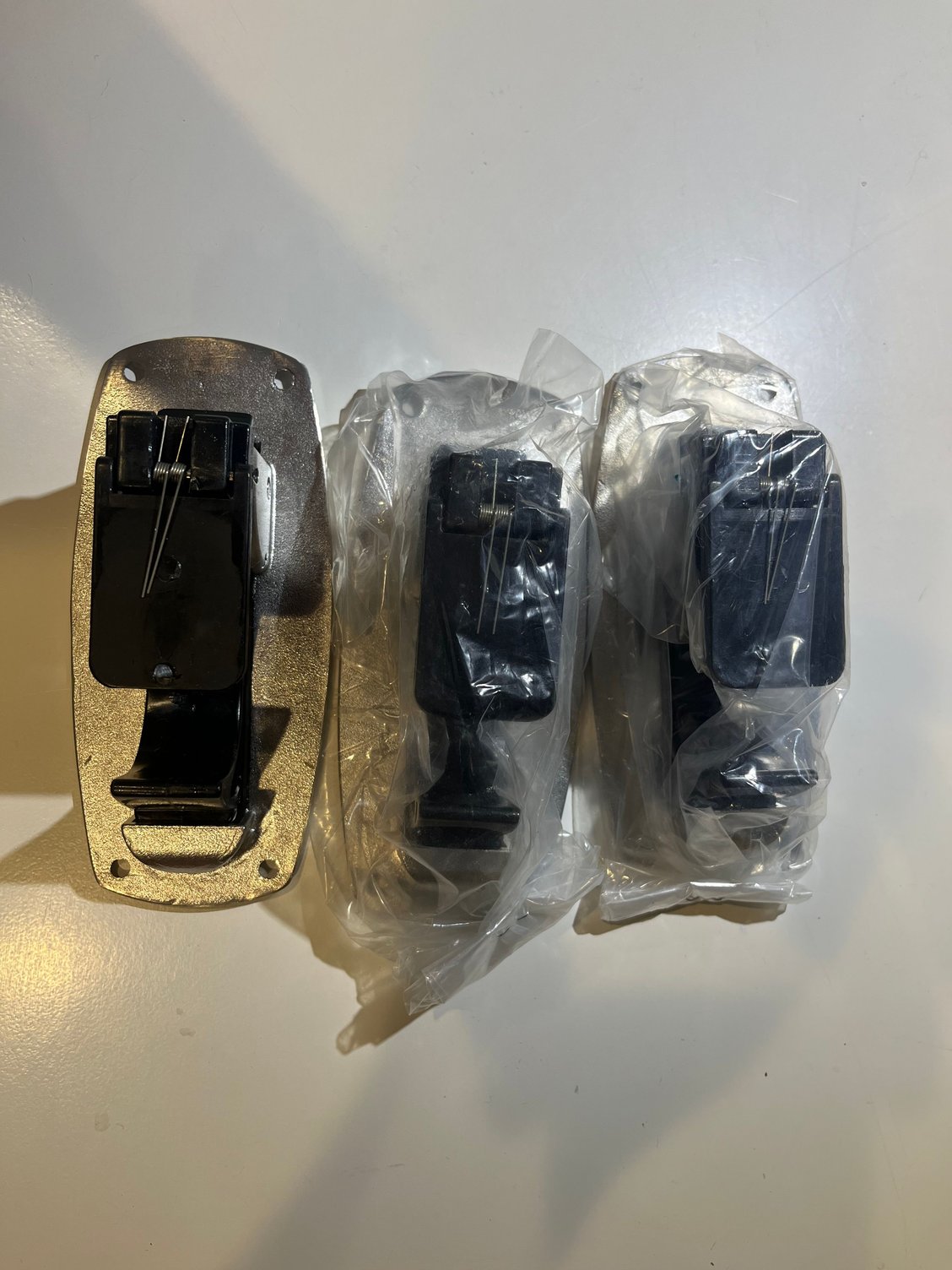 Flush Mount Push Pole Brackets