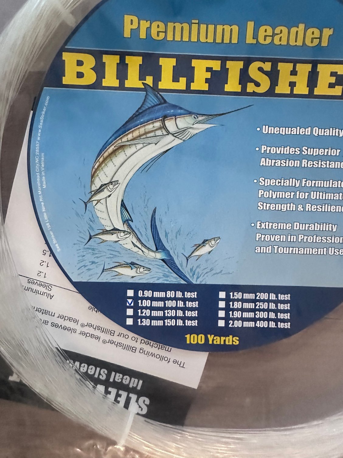 5 New 100yd Offshore Mono Leaders 80-130lb - The Hull Truth - Boating ...