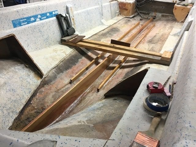 The Hull Truth - Boating and Fishing Forum - Stringer layup