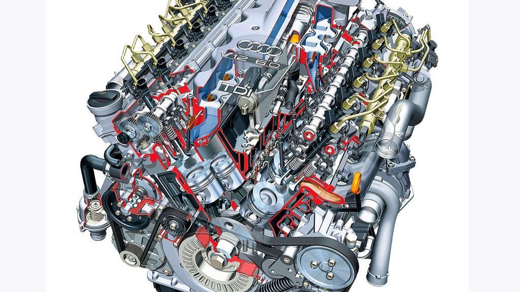 Old New Audi Q7 V12 TDI for Detroit