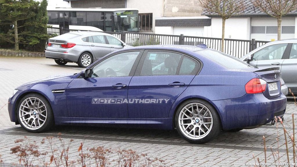 Spy Shots: Lightweight BMW M3 Sedan